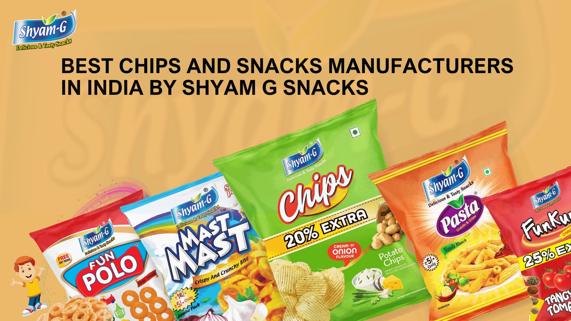 ShyamG Snacks - Chips Manufacturing Company in India